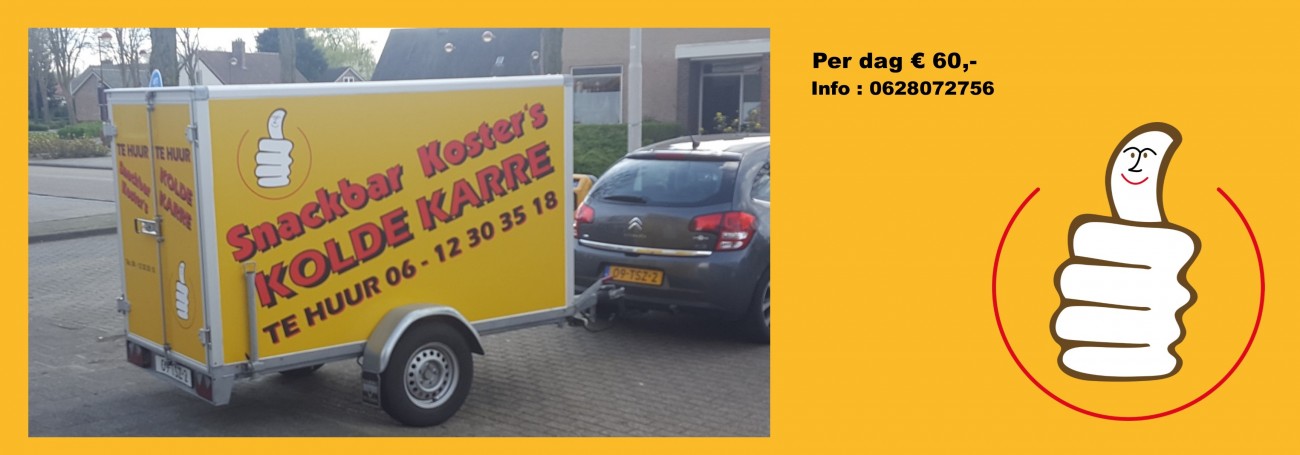 Snackbar Koster Online bestellen